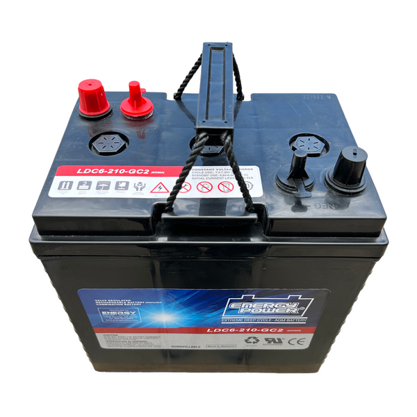 LDC6-210-GC2 - 6v 210AH (GC2) AGM Deep Cycle Battery (FREE SHIPPING ...