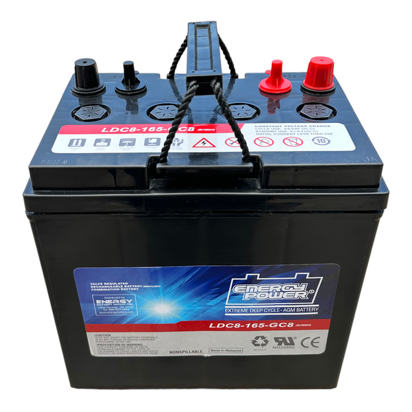 LDC8-165-GC8 - 8v 165AH AGM Deep Cycle Battery (FREE SHIPPING ...